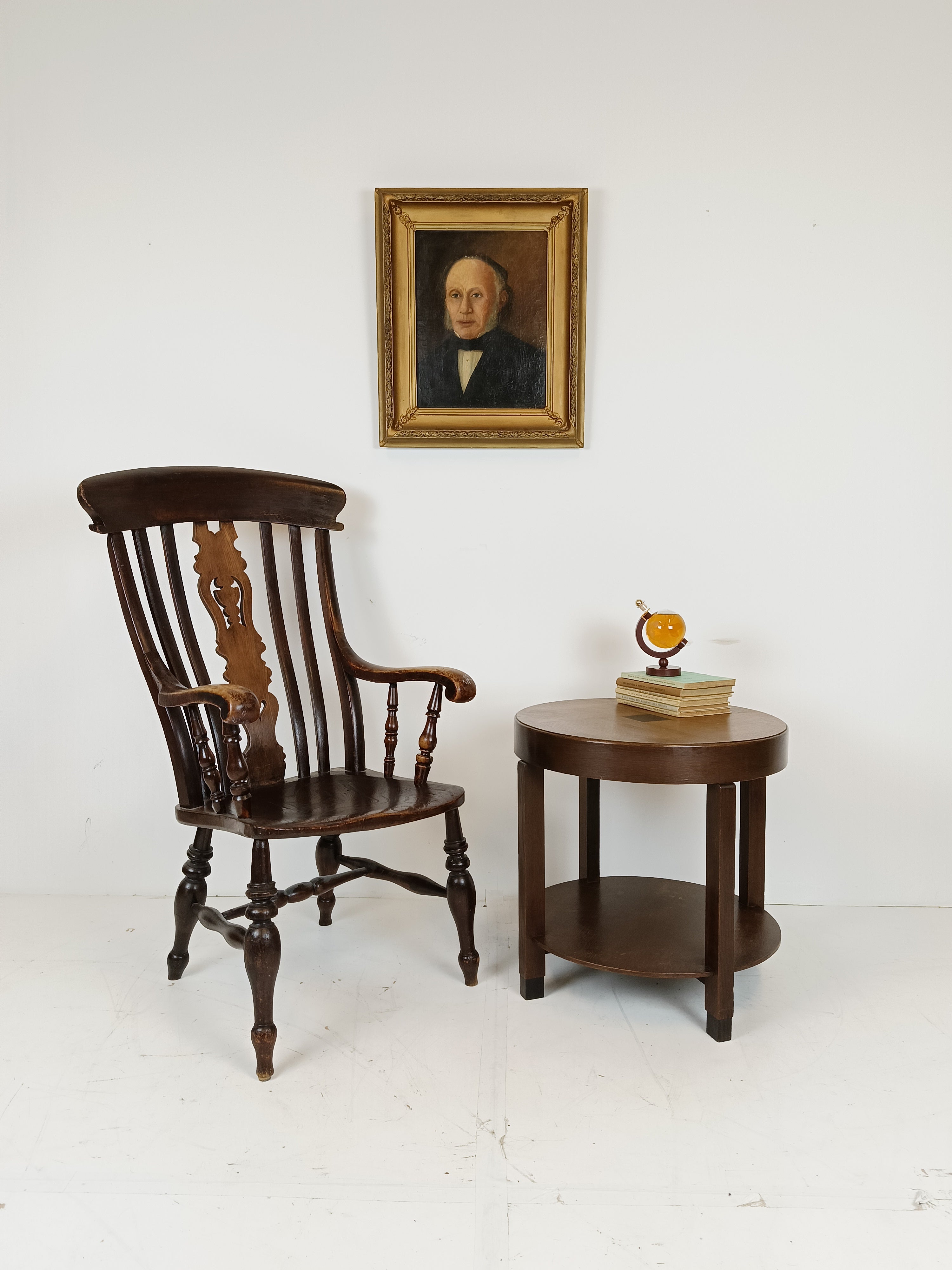 Scroll Arm English Windsor Chair – bridgeman-antiques-nl